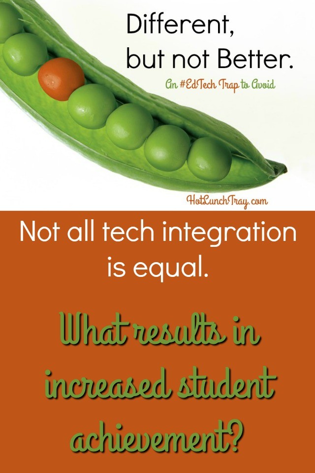 Different but not Better - Hot Lunch Tray