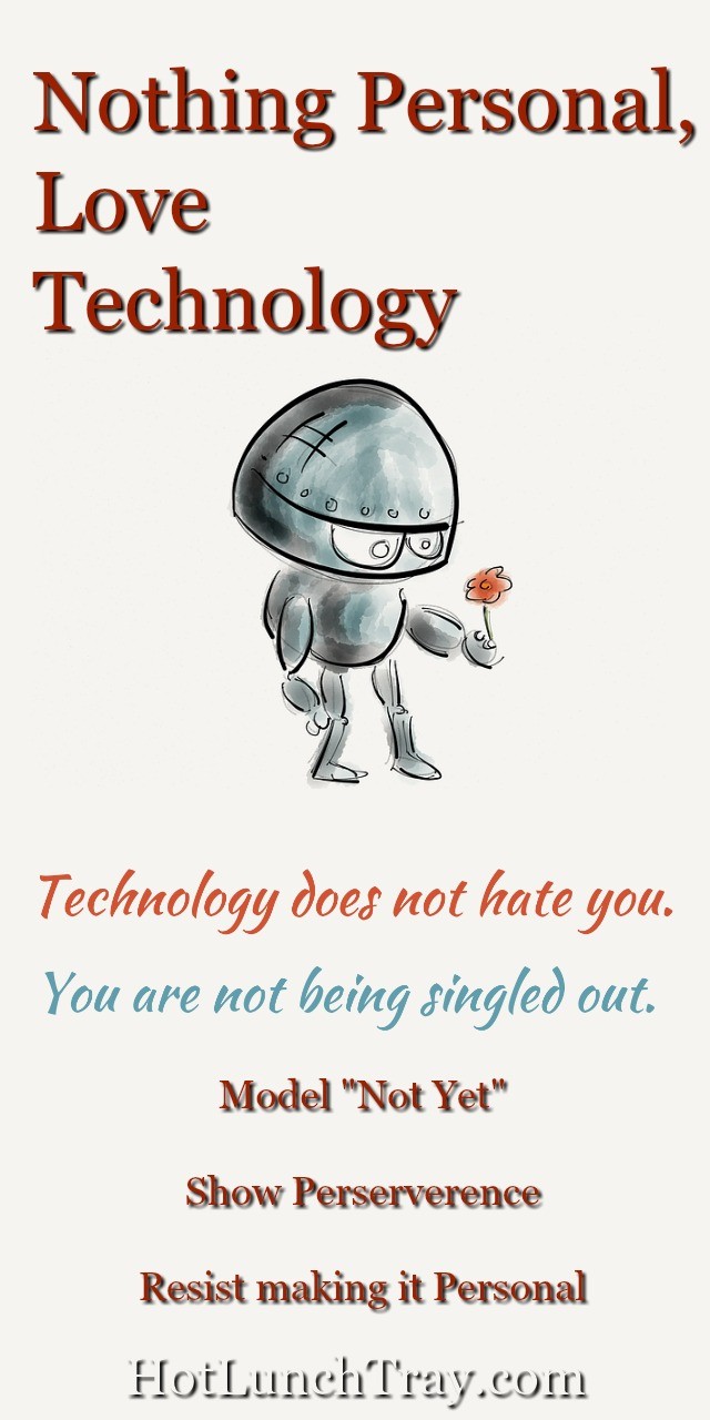 Nothing Personal, Love Technology - Hot Lunch Tray