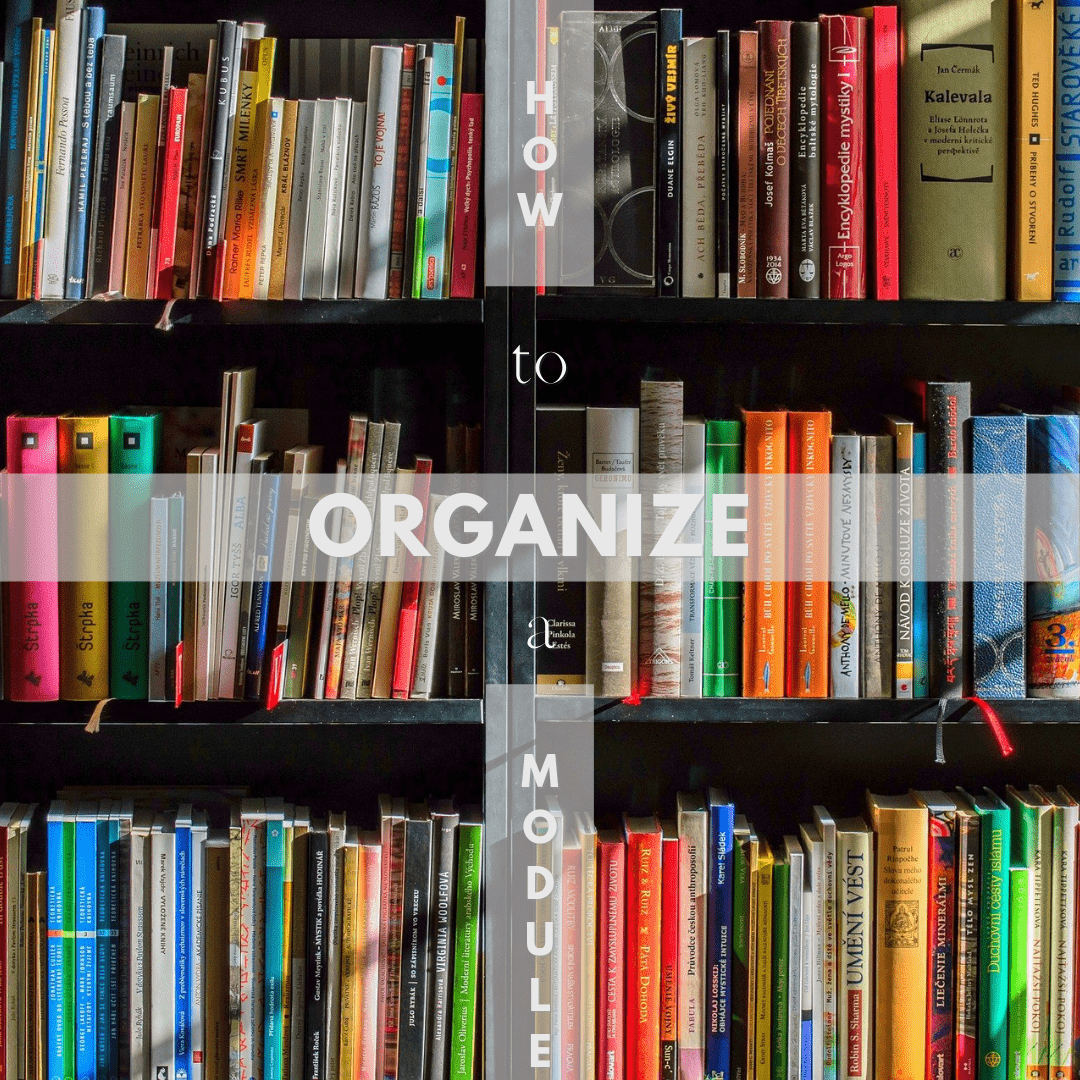 How to Organize a Module - Hot Lunch Tray