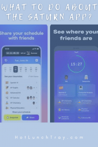 What to do about the Saturn App? - Hot Lunch Tray