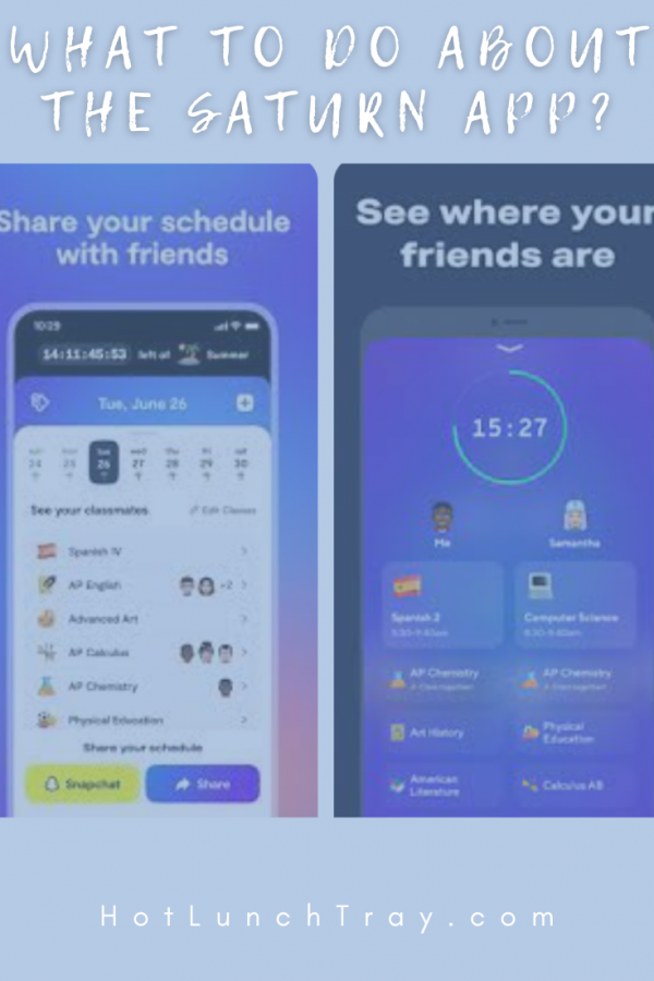 What to do about the Saturn App? - Hot Lunch Tray