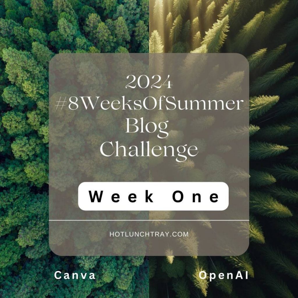 Week 1 #8weeksofsummer Blog Challenge 2024 - Hot Lunch Tray